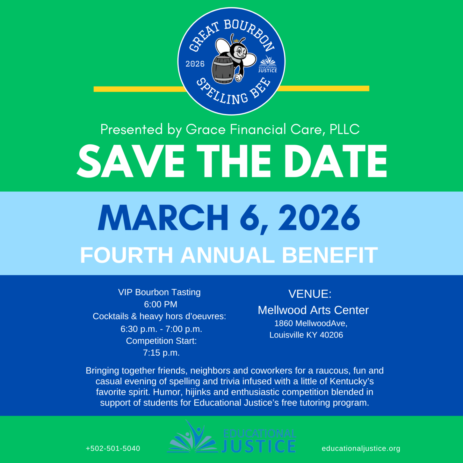 The Great Bourbon Spelling Bee 2025 - Educational Justice
